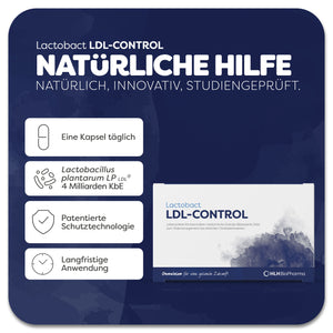 Lactobact LDL-CONTROL | Probiotikum | HLH BioPharma