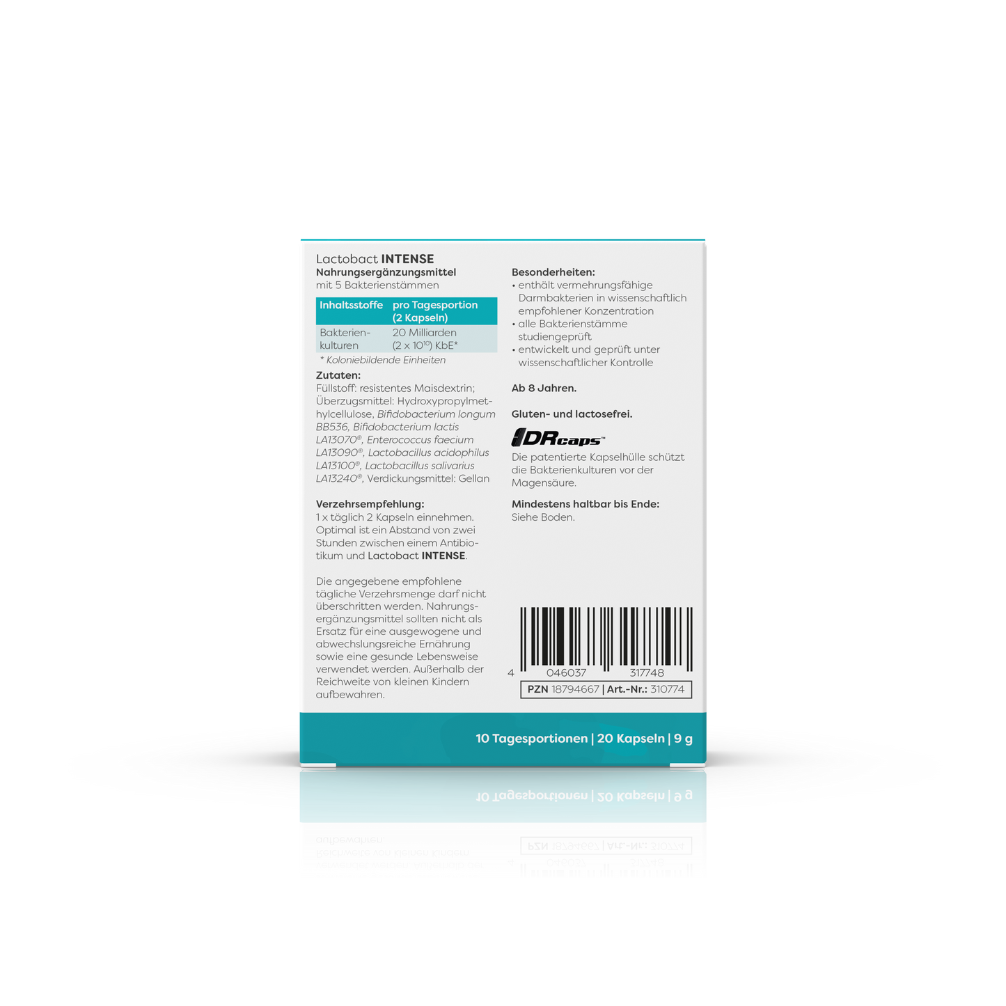 Lactobact INTENSE | Premium-Probiotika | HLH BioPharma