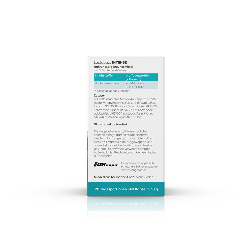 Lactobact INTENSE | Premium-Probiotika | HLH BioPharma