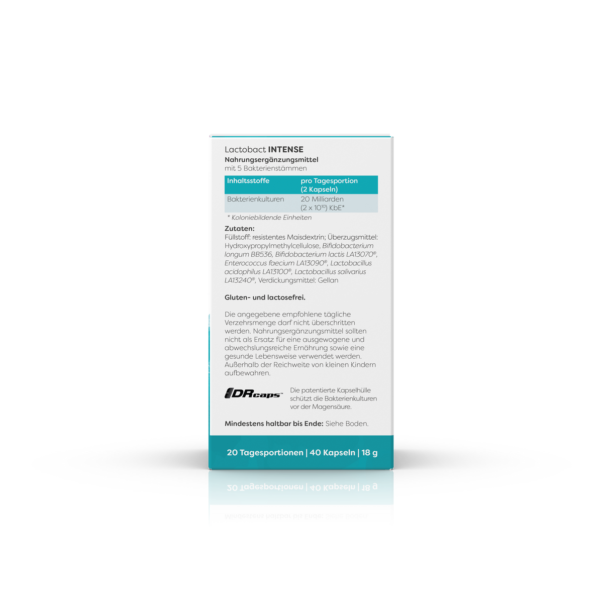 Lactobact INTENSE | Premium-Probiotika | HLH BioPharma