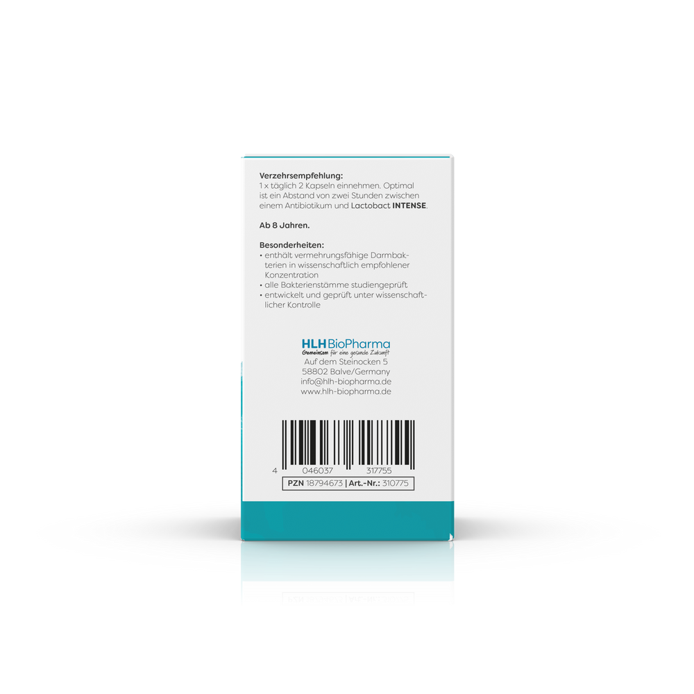 Lactobact INTENSE | Premium-Probiotika | HLH BioPharma